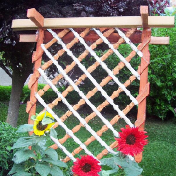 DIY Garden Trellis Ideas for Climbing Plants - Bundle Post